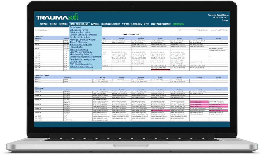 Ambulance & Crew Scheduling Software for EMS & NEMT