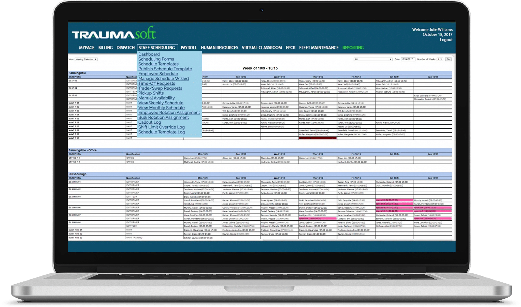 Ambulance & Crew Scheduling Software for EMS & NEMT